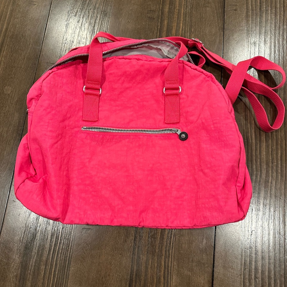 Kipling Hot Pink Tote Gently Used - Gem